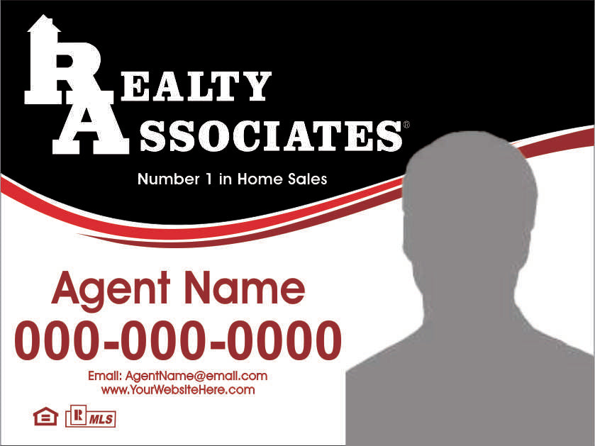 Realty Associates Custom Yard Sign – MySignStore.NET