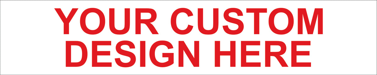 Custom Sign Rider – MySignStore.NET