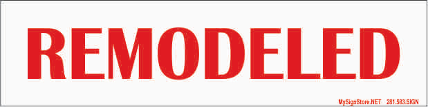 Remodeled – MySignStore.NET